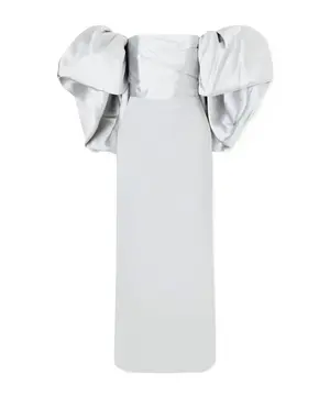 Solace Floris Draped Maxi Dress