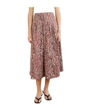 Proenza Schouler Pleated Printed Cotton-blend Poplin Maxi Skirt