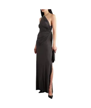Alex Perry Simple One-shoulder Maxi Dress