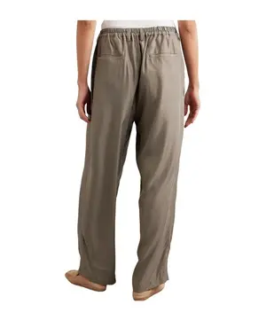 SSSTEIN Pleated Twill Wide-leg Pants