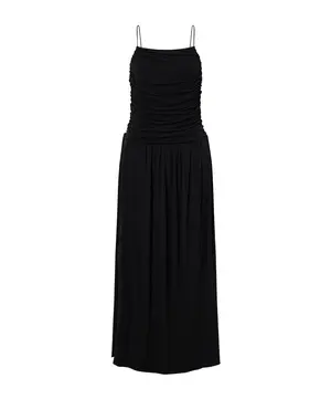 KALLMEYER Reese Gathered Jersey Midi Dress - No