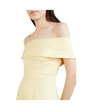 Rebecca Vallance Mandy Off-shoulder Mini Dress