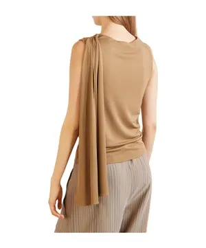 KALLMEYER Floriana Draped Jersey Blouse - No