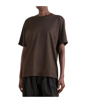 SSSTEIN Solid Cotton T-shirt
