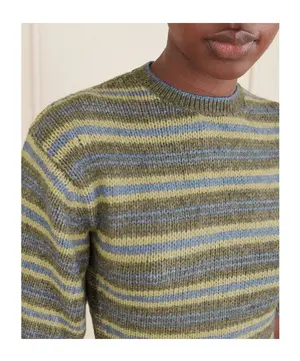 Proenza Schouler Striped Wool-blend Sweatshirt