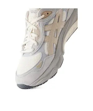Asics Suede-trimmed Lace-up Mesh Sneakers