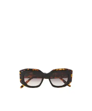 Barton Perreira Square-frame Tortoiseshell Acetate Sunglasses - Black
