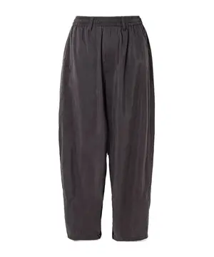 SSSTEIN Pleated Silk-blend Track Pants