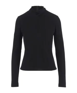 Valentino Garavani Long-sleeved Top - Black