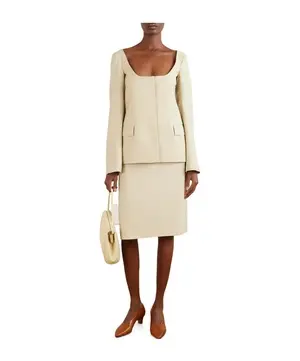 Calvin Klein Camille Wool-twill Jacket - No