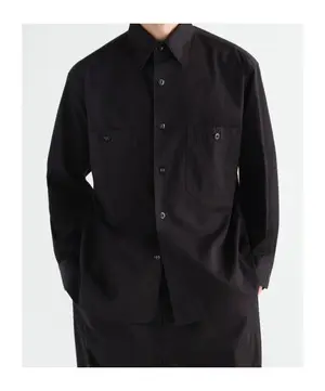 LEMAIRE Two-pocket Shirt In Light Cotton Twill