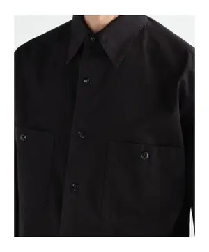 LEMAIRE Two-pocket Shirt In Light Cotton Twill