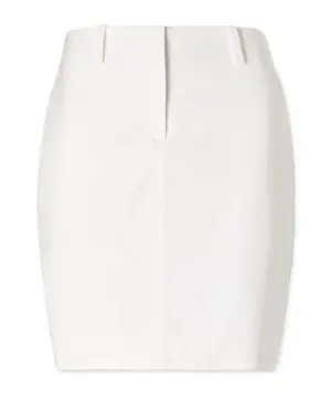 Brandon Maxwell Rhea Cotton-jersey Mini Skirt