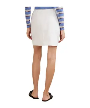 Brandon Maxwell Rhea Cotton-jersey Mini Skirt