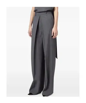 Giuseppe Di Morabito Wrap-detail Wide-leg Trousers