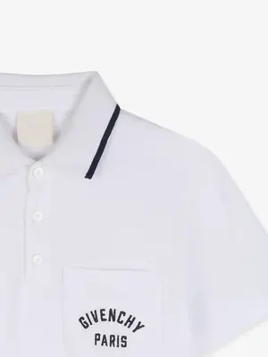 Givenchy Logo-print Short-sleeve Polo Shirt