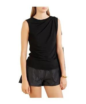 KALLMEYER Ruched Jersey Tank - No
