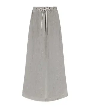 KALLMEYER Gauze Midi Skirt - No