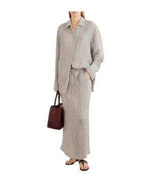KALLMEYER Gauze Midi Skirt - No