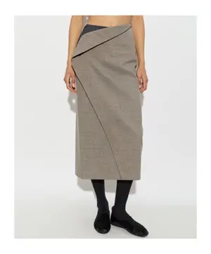 JIL SANDER Draped Wrap Skirt