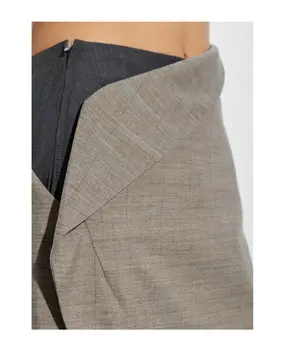 JIL SANDER Draped Wrap Skirt