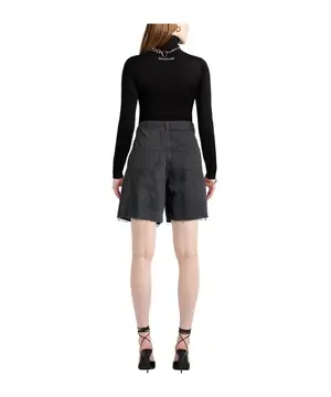 Saint Laurent Colorful Denim Shorts