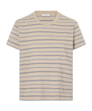 KALLMEYER Striped Cotton-jersey T-shirt