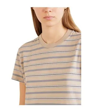 KALLMEYER Striped Cotton-jersey T-shirt