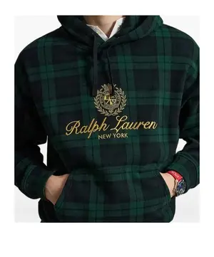 Polo Ralph Lauren Checked Hoodie