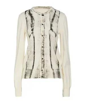 MAISON MARGIELA Solid-colored Knit Cardigan