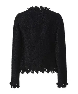 Dolce & Gabbana Dolce Gabbana Solid-color Embroidered Coat