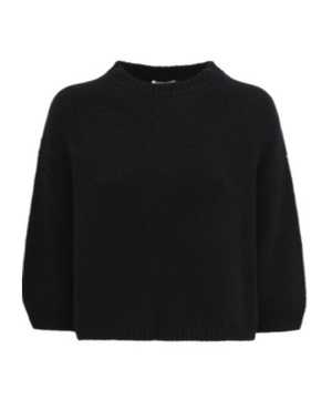 Khaite Crew-neck Long-sleeve Knit Top