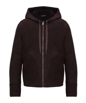 Dolce & Gabbana Long-sleeve Leather Jacket - Black