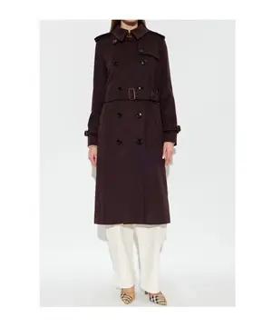 Burberry Long-sleeved Double-breasted Coat