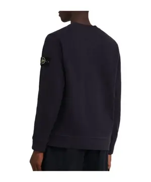 Stone Island Crew Neck Sweatshirt With Logo