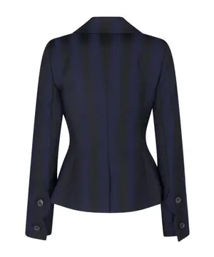 VIVIENNE WESTWOOD Striped Double-breasted Blazer