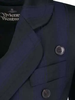 VIVIENNE WESTWOOD Striped Double-breasted Blazer