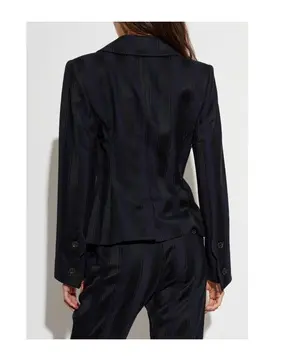 VIVIENNE WESTWOOD Striped Double-breasted Blazer