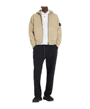 Stone Island Hooded Sweatshirt With Zip