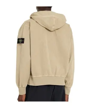Stone Island Hooded Sweatshirt With Zip