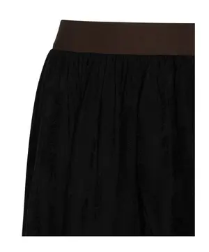 UMA WANG Elastic Waist Midi Skirt