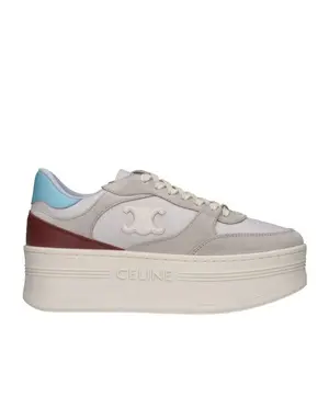 Celine Platform Lace-up Casual Shoes - Nude