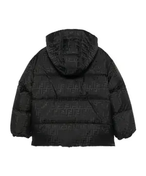 Fendi Ff Logo Quilted Jacket