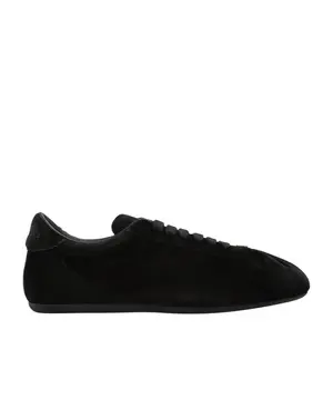 Dolce & Gabbana Dolce Gabbana Logo Detail Low-top Sneakers - Black