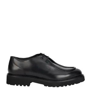 DOUCAL'S Philu Apron-derby Lace-up Shoes - Black