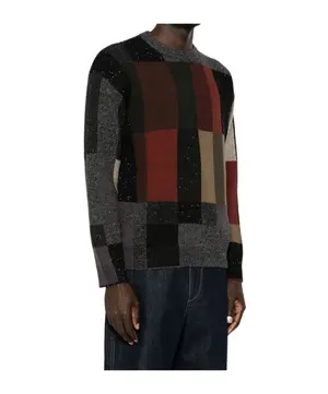 Paul Smith Colour-block Crew-neck Sweater