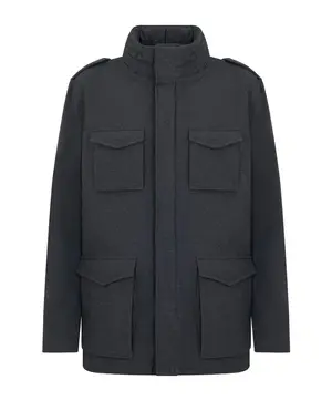 Herno Multi-pocket High-neck Coat