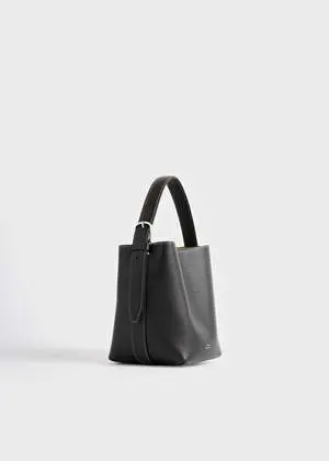 TOTEME Grained-leather Belted Tote