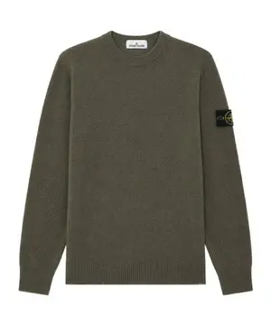 Stone Island Long-sleeved Sweater - Green
