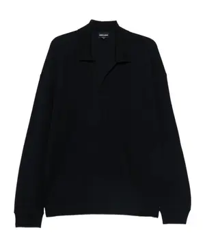Giorgio Armani Long-sleeve Sweater - Black